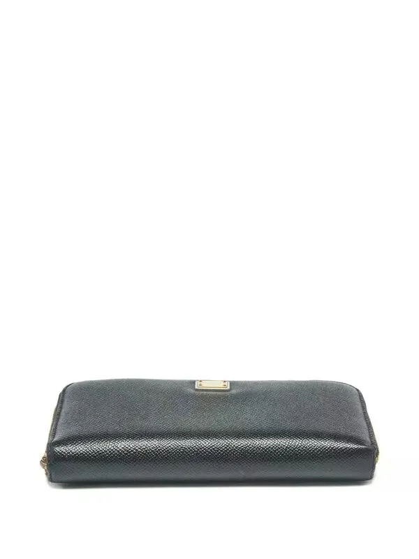 Dolce & Gabbana Leather Zip-around Wallet