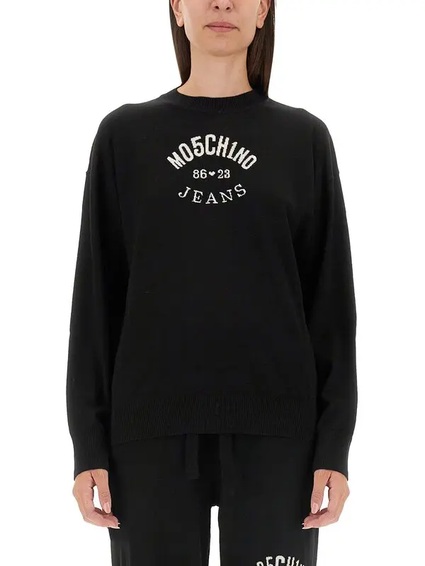 Moschino Jersey With Logo