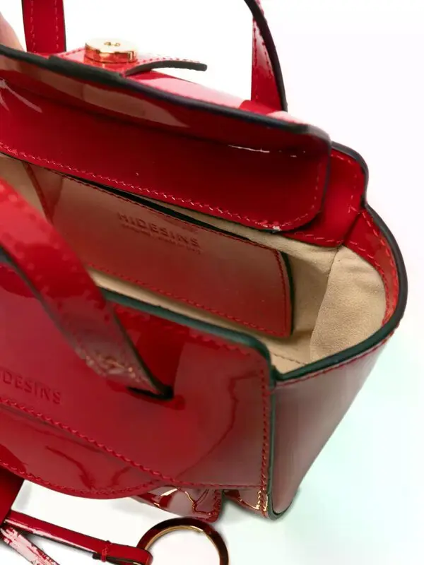 HIDESINS Top-handle Mini Tote Bag - Red