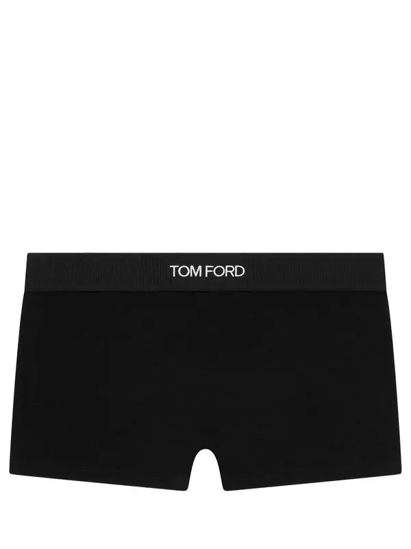 TOM FORD Boxers With Logo - Black