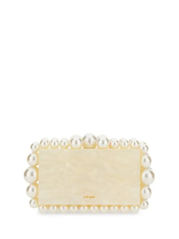 Cult Gaia Eos Clutch - Ivory