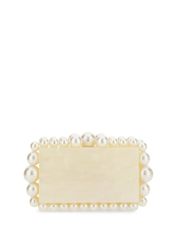 Cult Gaia Eos Clutch - Ivory
