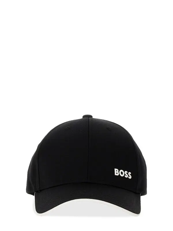 BOSS Logo Baseball Cap - Black