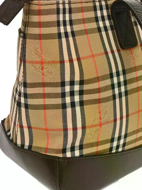 Burberry 1990-2000s House Check Tote Bag