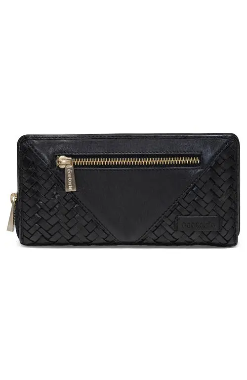 ECOTORIE Longview Leather Wallet - Black
