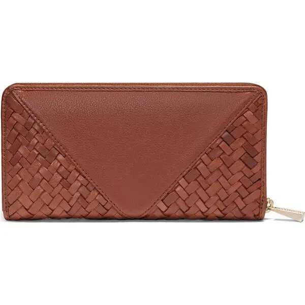 ECOTORIE Longview Leather Wallet - Brandy