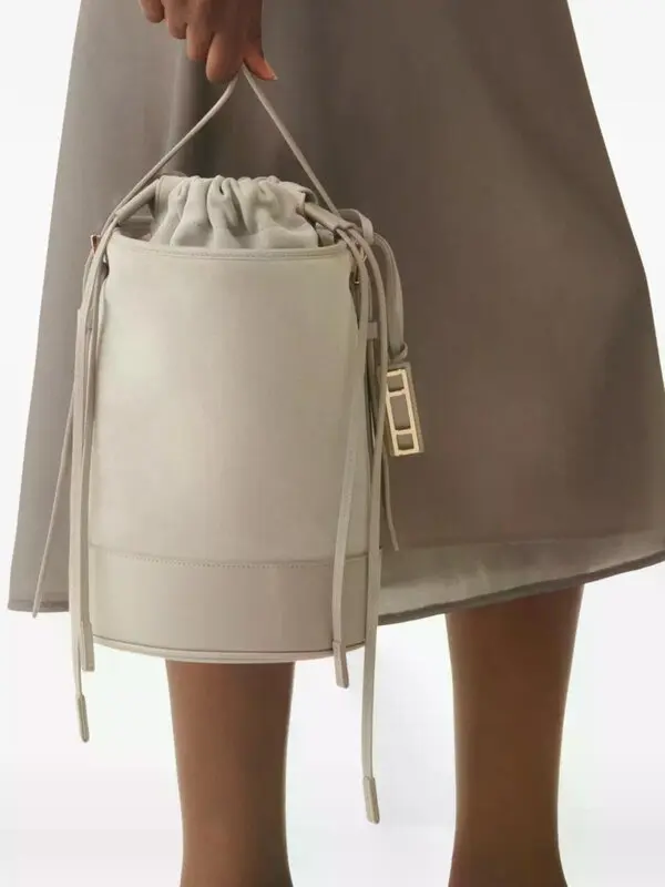 Fabiana Filippi Panelled Bucket Bag With Drawstring