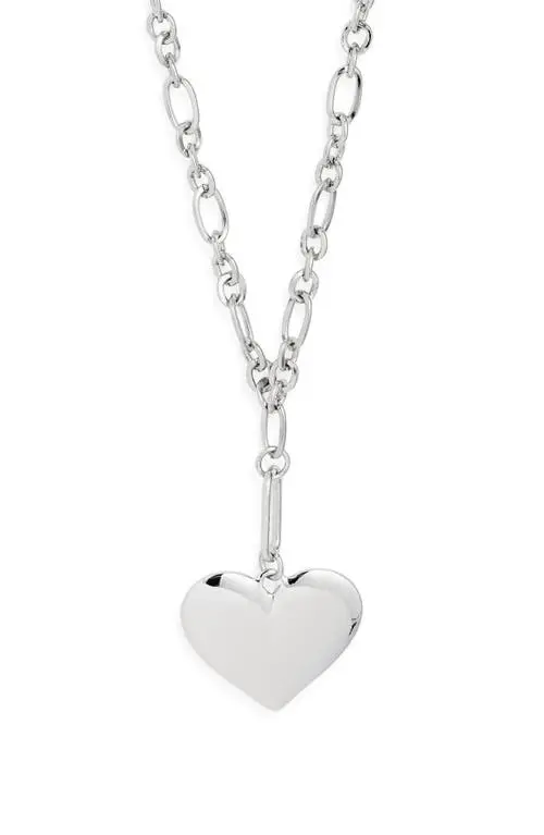 Nordstrom Heart Y-necklace - Silver