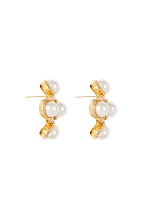 SUSAN CAPLAN Vintage Renaissance Revival Clip On Earrings