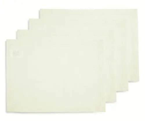 SOLINO HOME Cotton Linen Placematsdru - Ivory
