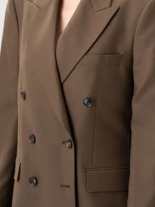 Gobi Cashmere Double-breasted Cashmere Blazer