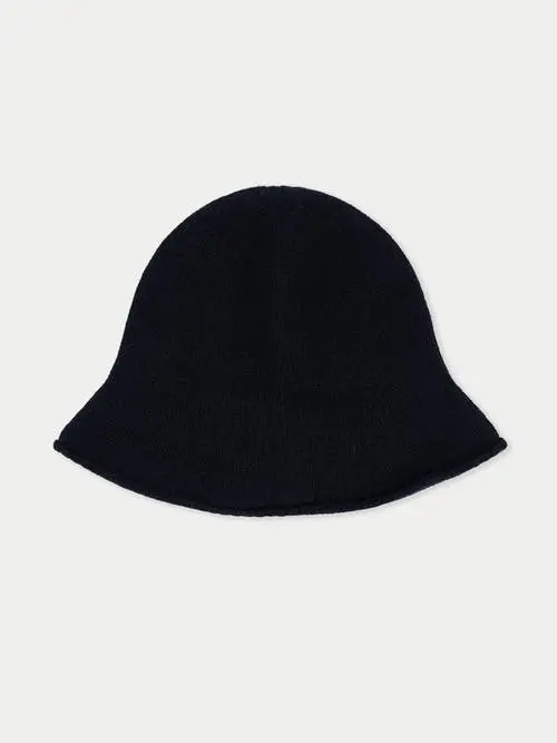 Gobi Cashmere Bucket Hat - Black