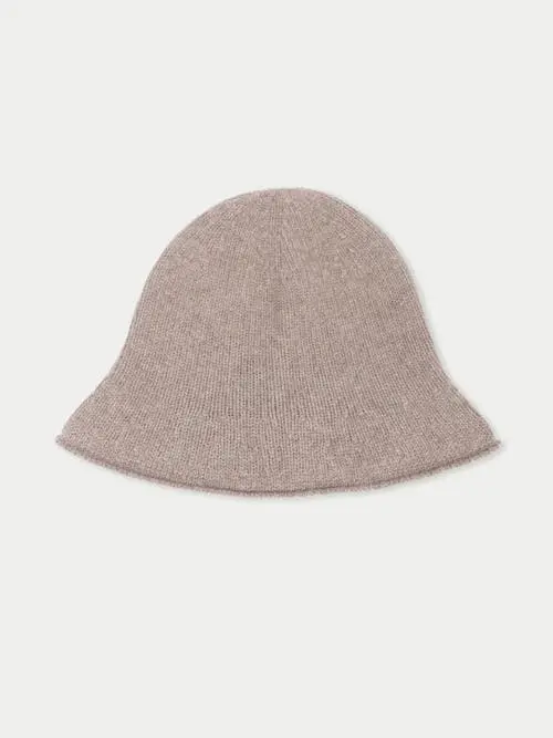 Gobi Cashmere Bucket Hat - Taupe