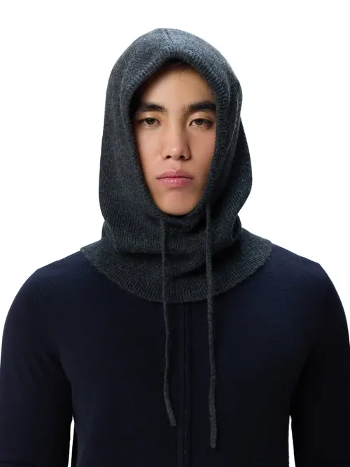 Gobi Cashmere Cashmere Balaclava - Charcoal