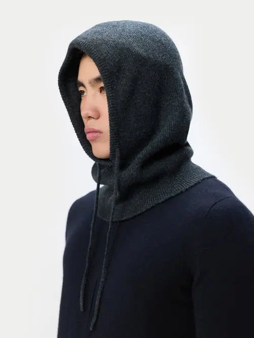 Gobi Cashmere Cashmere Balaclava - Charcoal