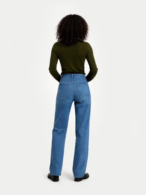 Gobi Cashmere Timeless Cashmere Turtleneck Sweater - Avocado