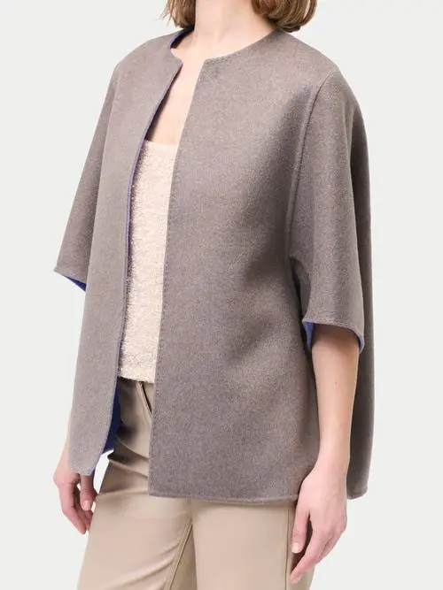 Gobi Cashmere Cashmere Poncho Jacket - Reggata