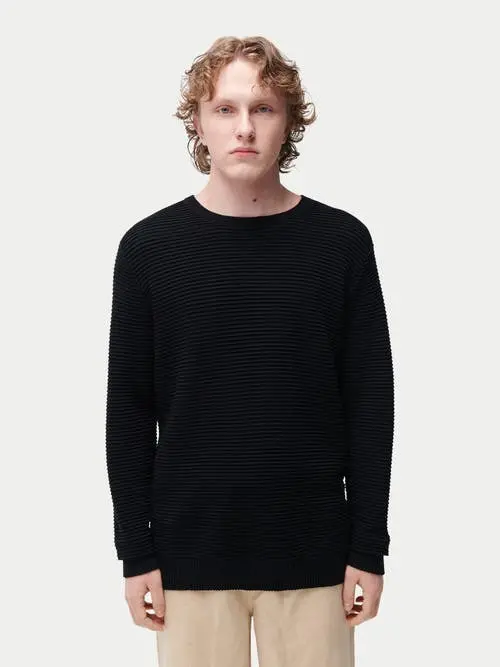 Gobi Cashmere Textured-knit Silk Cashmere Sweater