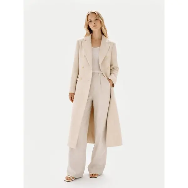 Gobi Cashmere Cashmere Double-breasted Long Coat