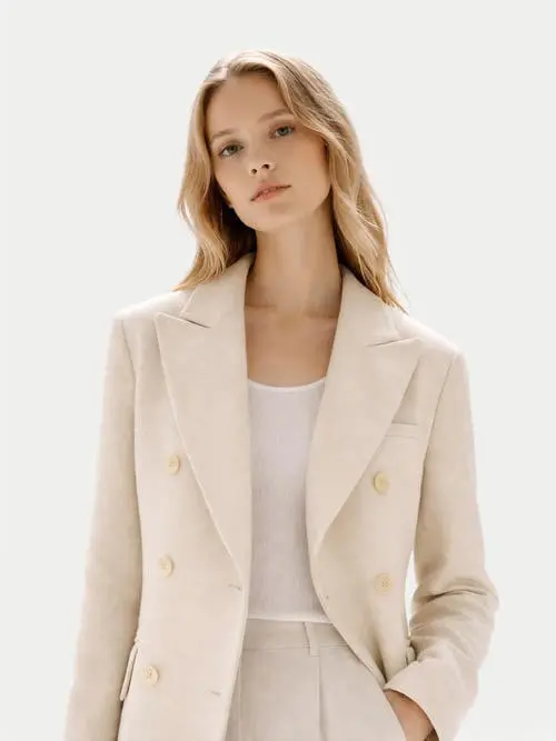 Gobi Cashmere Cashmere Double-breasted Long Coat
