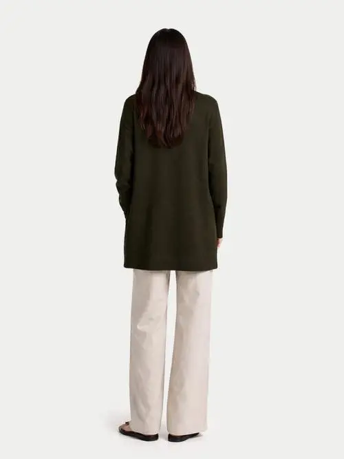 Gobi Cashmere Open-front Cardigan