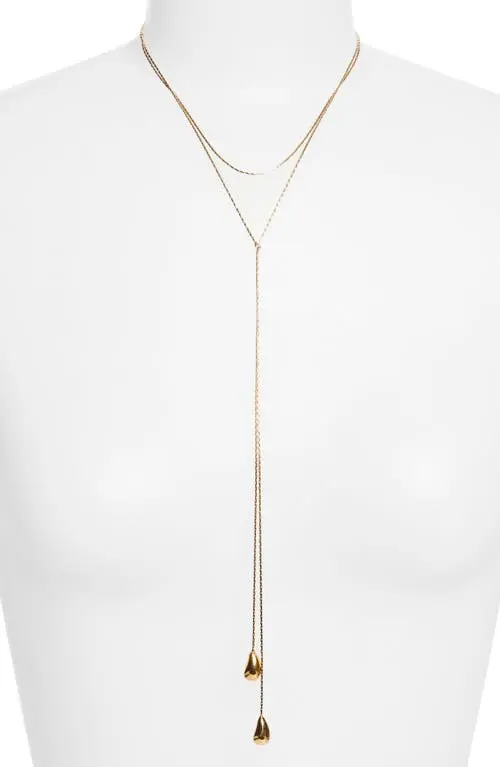 Isabel Marant Long Layered Pendant Necklace