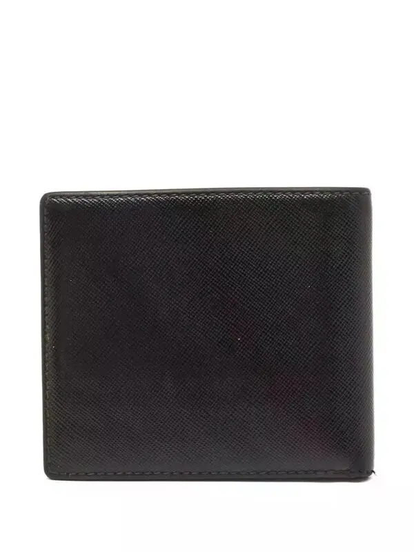 Carolina Herrera Perforated-logo Leather Wallet
