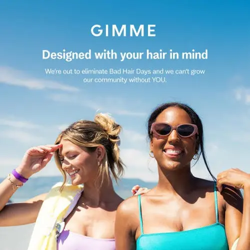 GIMME BEAUTY Metal Bristle Brush - Black