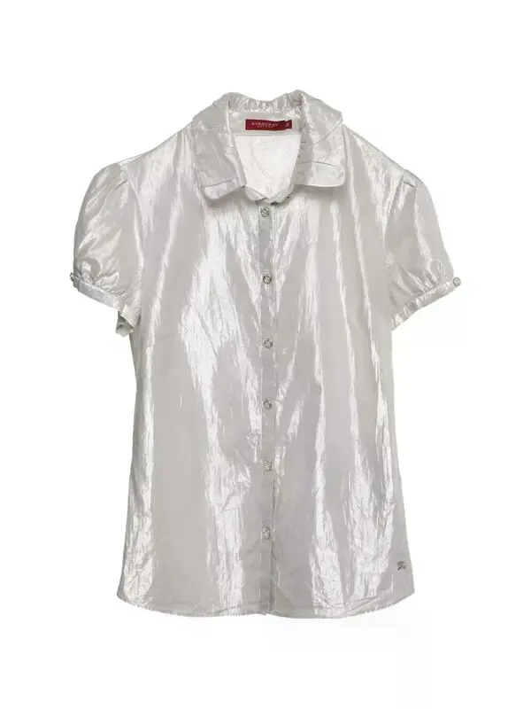 Burberry Metallic-effect Shirt