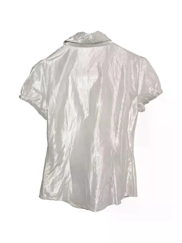 Burberry Metallic-effect Shirt