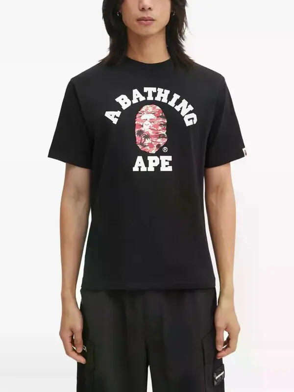 A BATHING APE Logo-print T-shirt