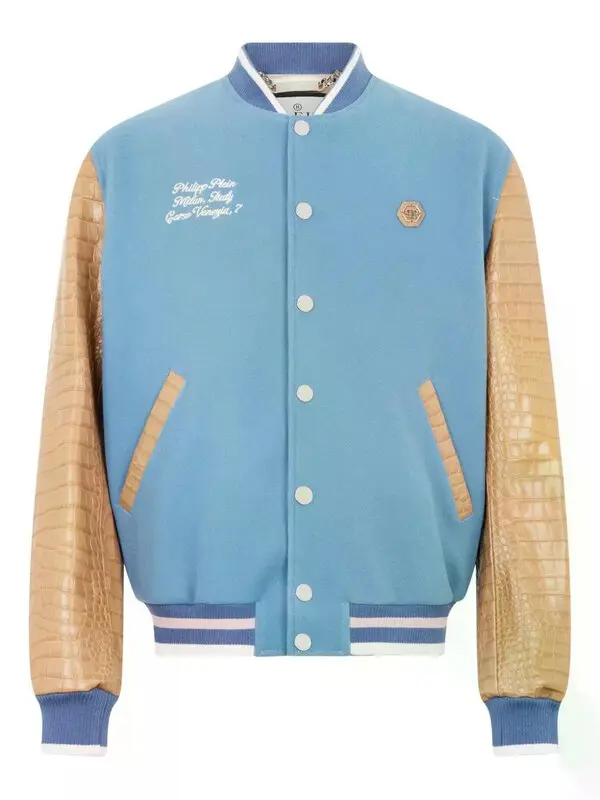 Philipp Plein Bomber Jacket - Blue