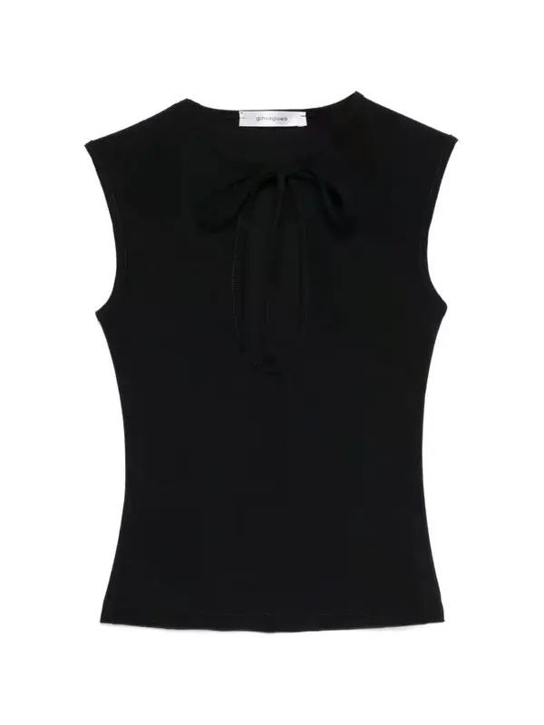 Gimaguas Anis Tie-detail Top