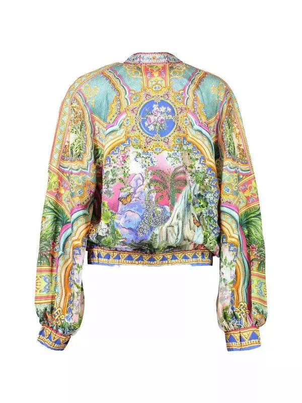 Camilla Printed Bomber Jacket