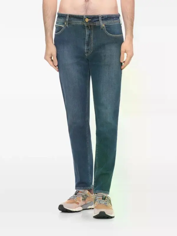 BRIGLIA 1949 Topstitched Jeans