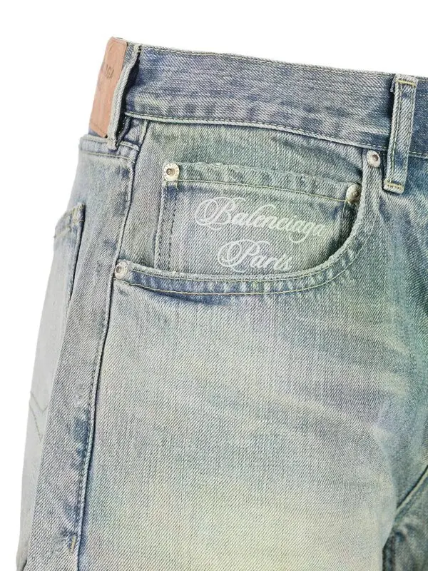 Balenciaga Button-fastening Wide Leg Jeans