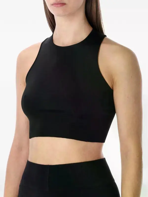 Rick Owens Cropped Racer Back Top