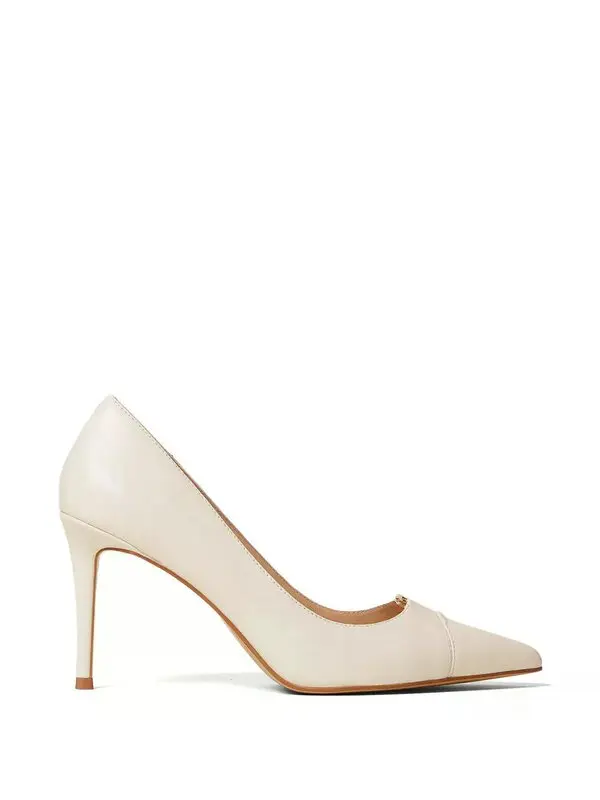 TWINSET Logo-engraved Buckle Stiletto Pumps