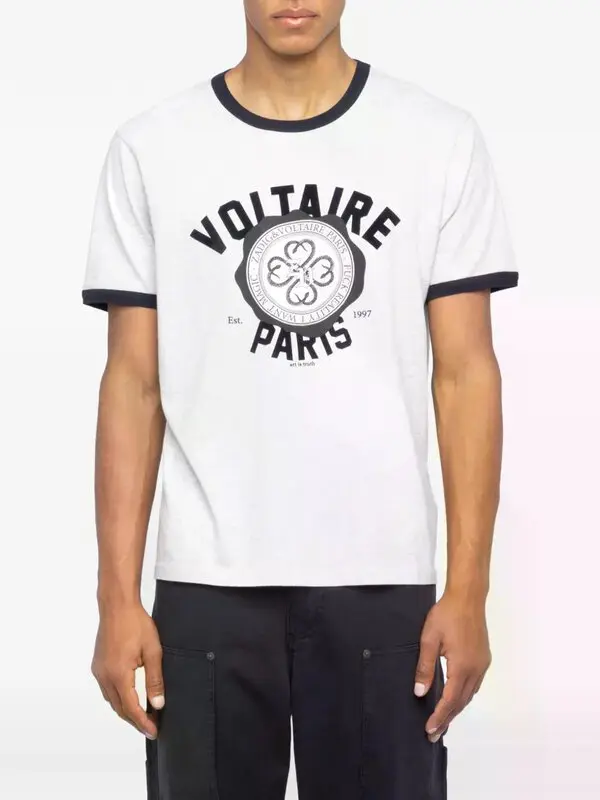 Zadig&Voltaire Woody T-shirt - Grey