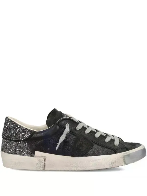 Philippe Model Prsx Lace-up Sneakers - Black