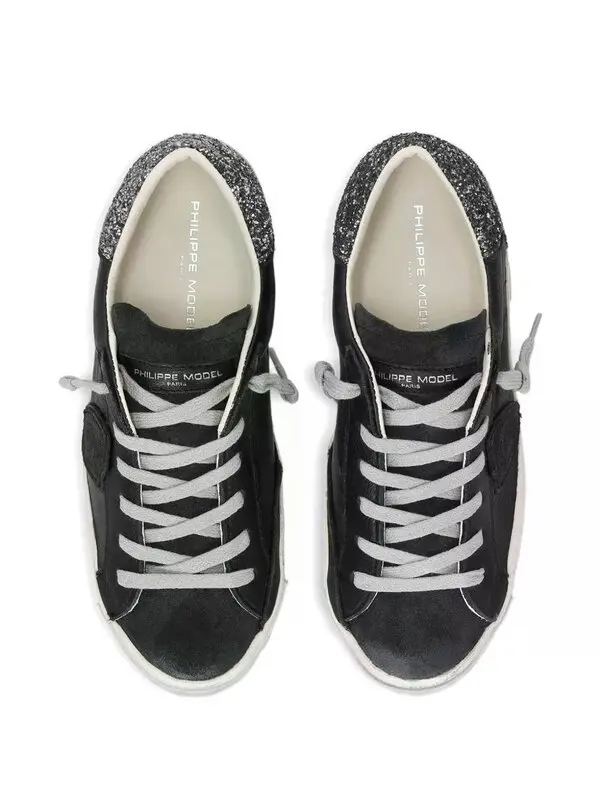 Philippe Model Prsx Lace-up Sneakers - Black