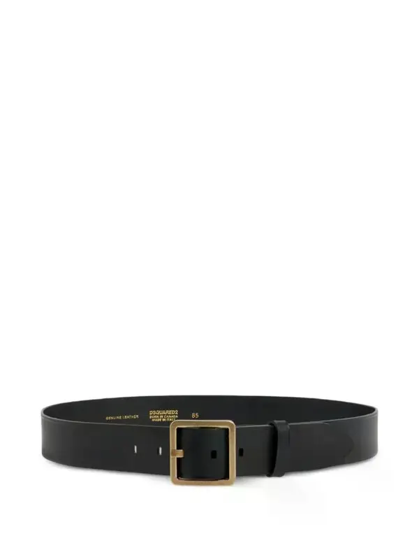 Dsquared2 Twin-buckle Leather Belt