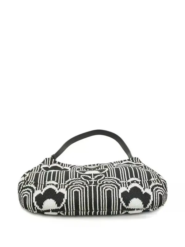 Prada Cleo Jacquard Shoulder Bag