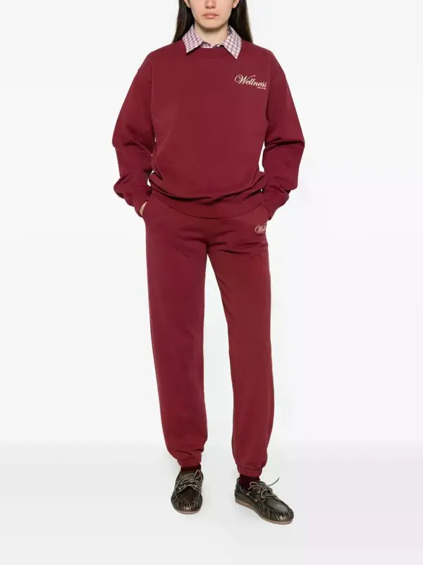 SPORTY & RICH Soho Logo Track Pants