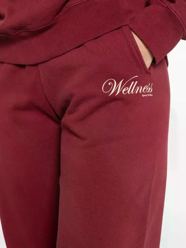 SPORTY & RICH Soho Logo Track Pants