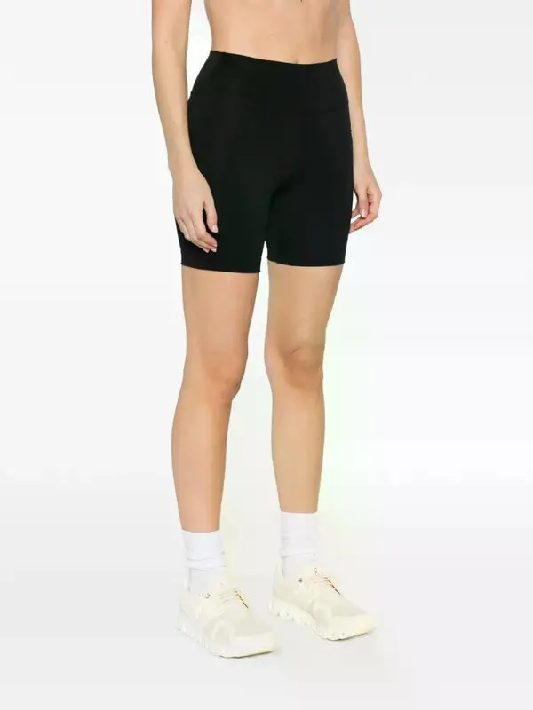SPORTY & RICH Srhwc High-waisted Logo Shorts