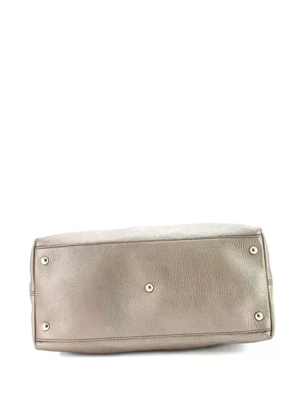 Gucci Soho Convertible Top Handle Satchel - Gold