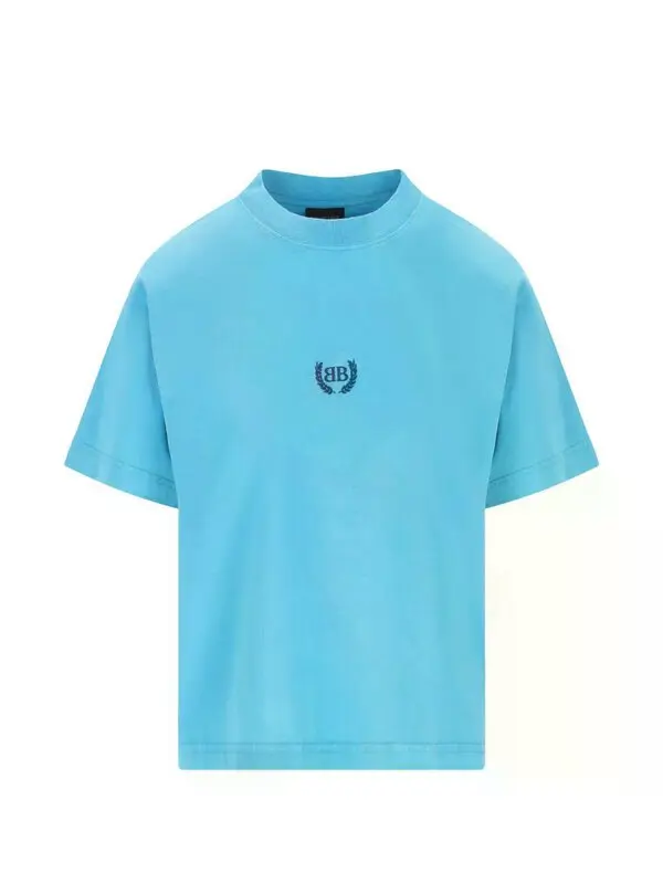Balenciaga Logo-embroidered T-shirt