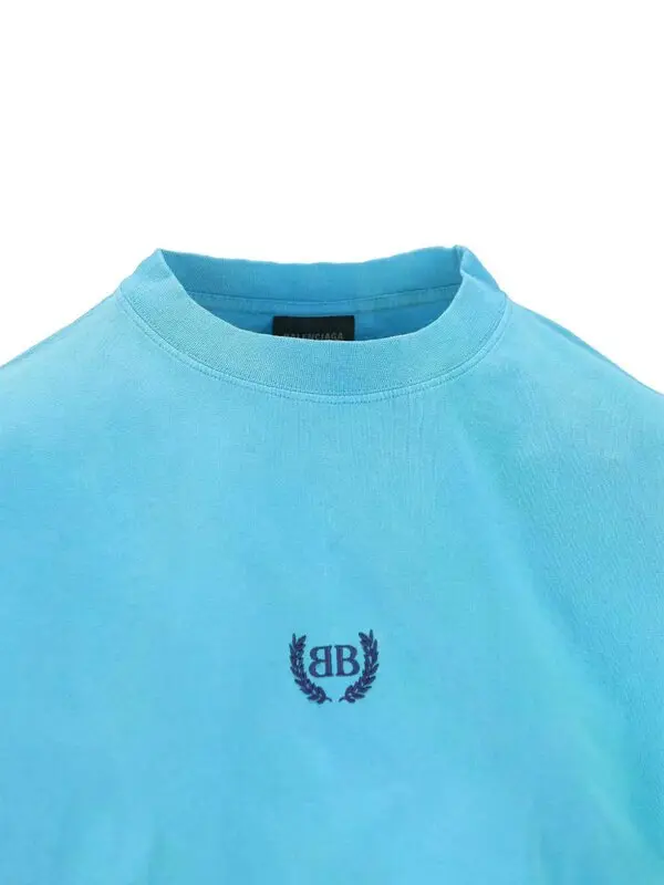 Balenciaga Logo-embroidered T-shirt