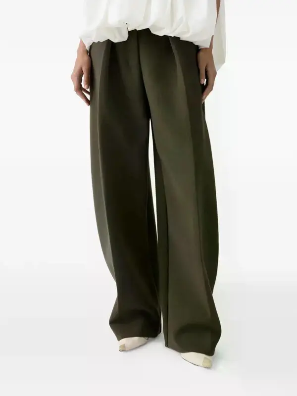 Jacquemus Ovalo Pleated Trousers